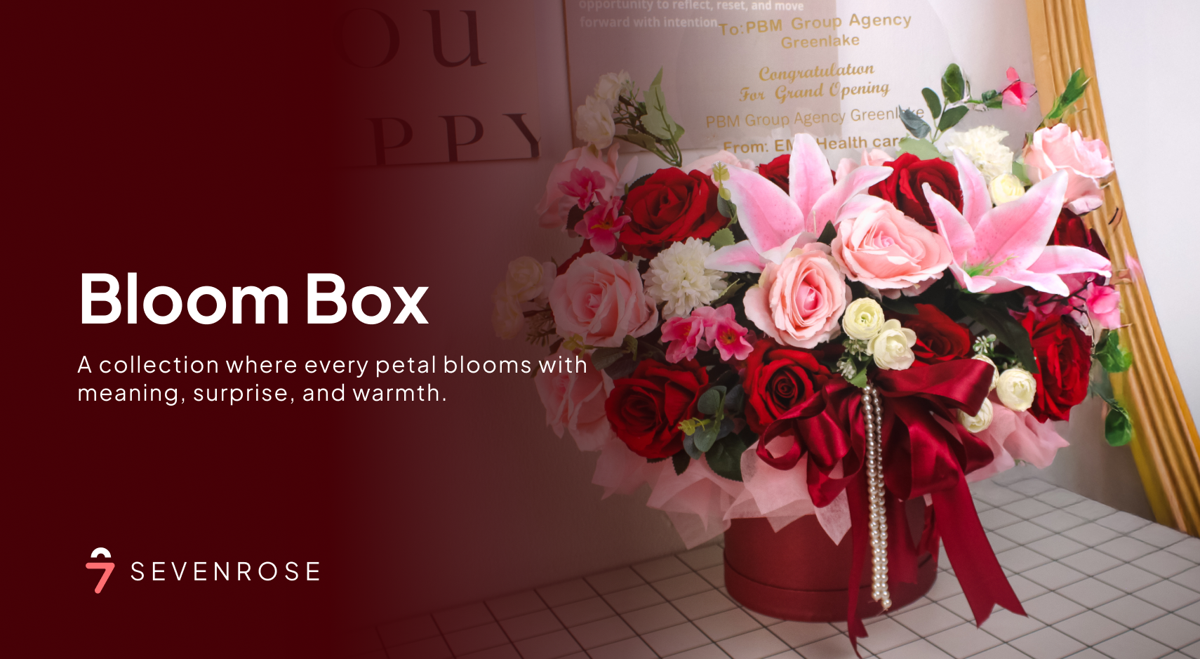 Bloom Box Jakarta Sameday Delivery - Sevenrose